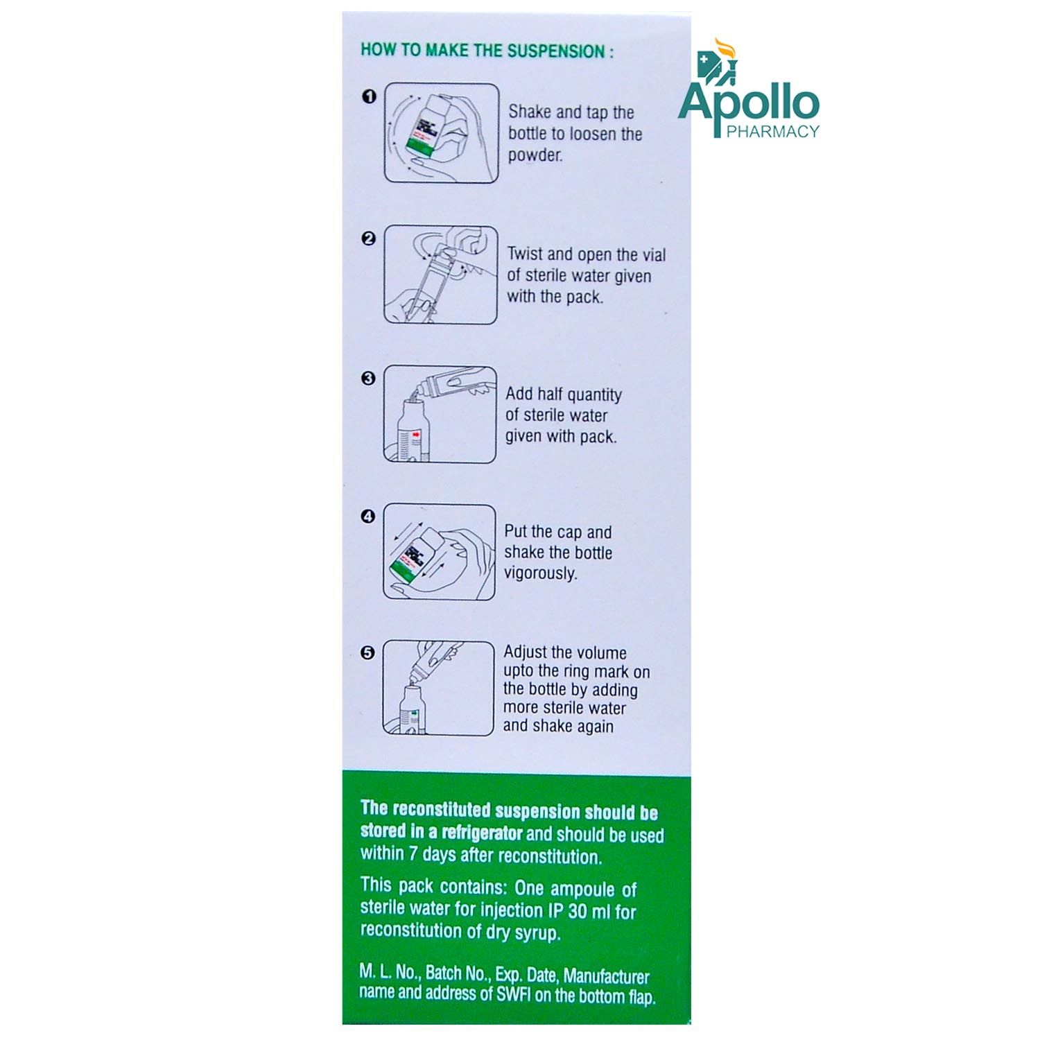Zifi CV 100 Dry Syrup | Uses, Side Effects, Price | Apollo Pharmacy