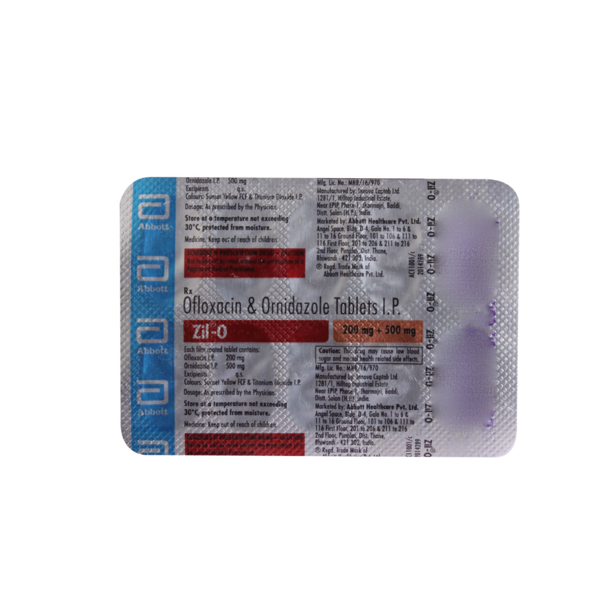 ZIL O TABLET Price, Uses, Side Effects, Composition - Apollo Pharmacy