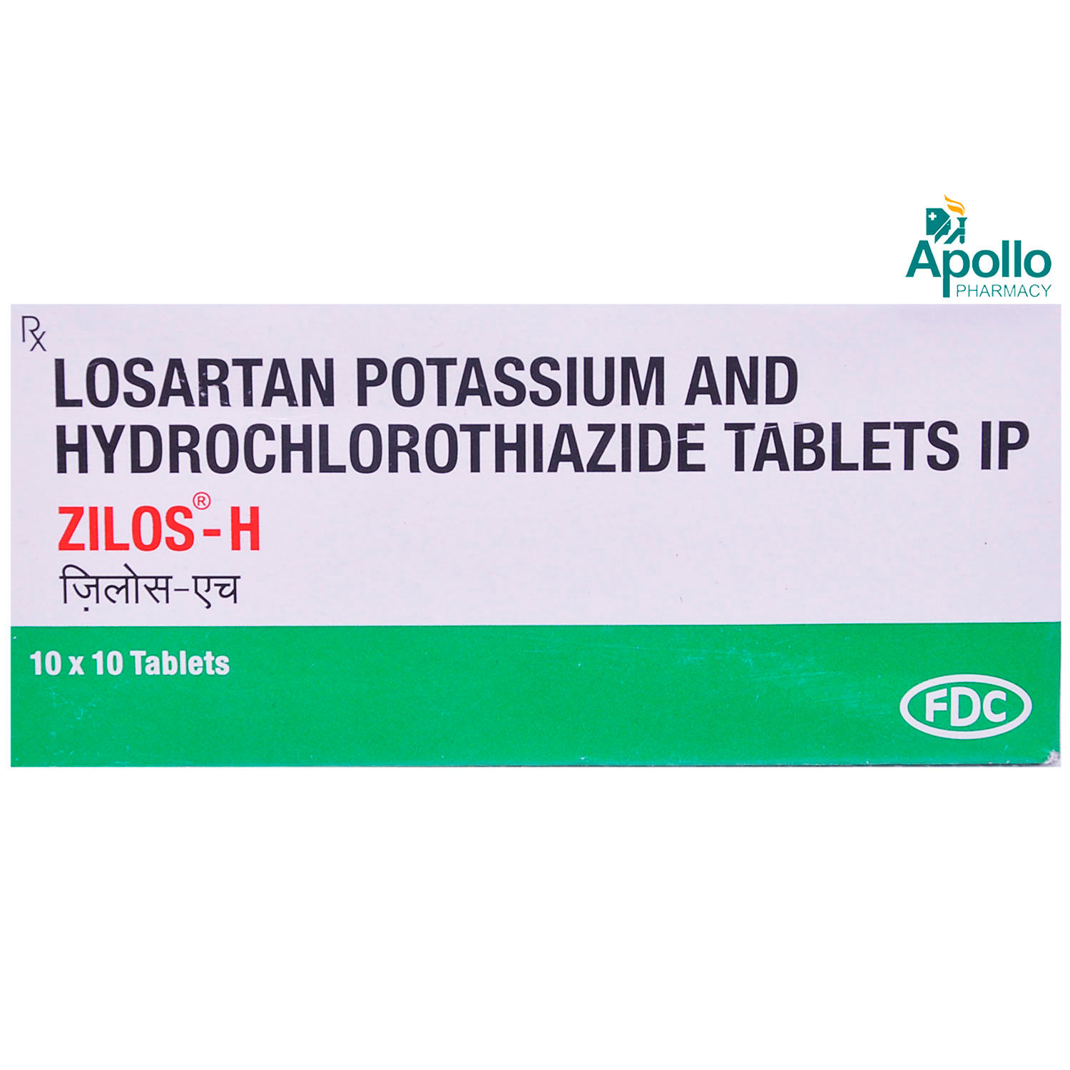 Tozaar H Tablet 10's Price, Uses, Side Effects, Composition - Apollo ...