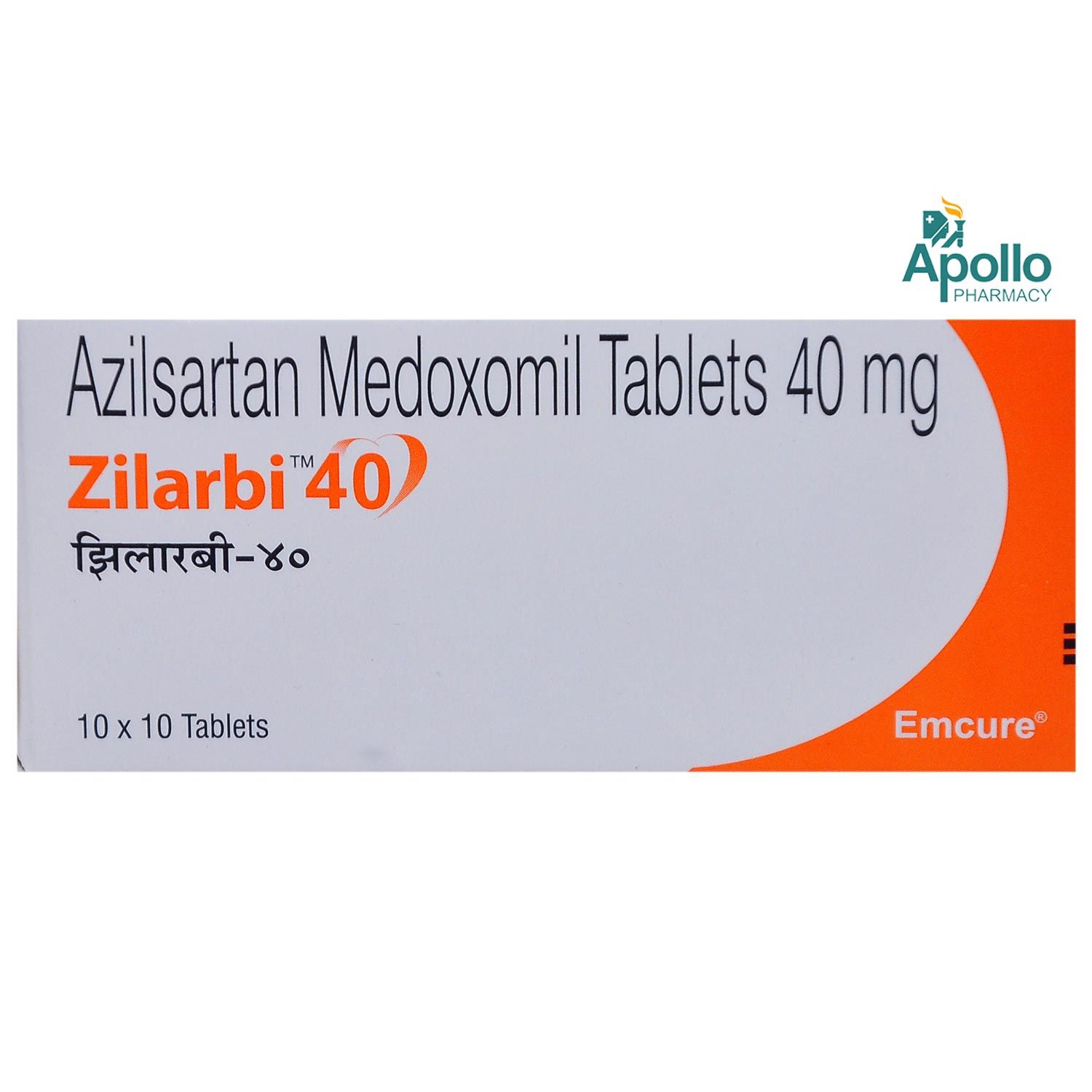 Zilarbi 40 Tablet | Uses, Side Effects, Price | Apollo Pharmacy
