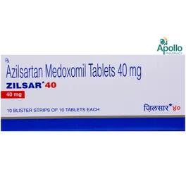 Zilsar 40 Tablet | Uses, Side Effects, Price | Apollo Pharmacy