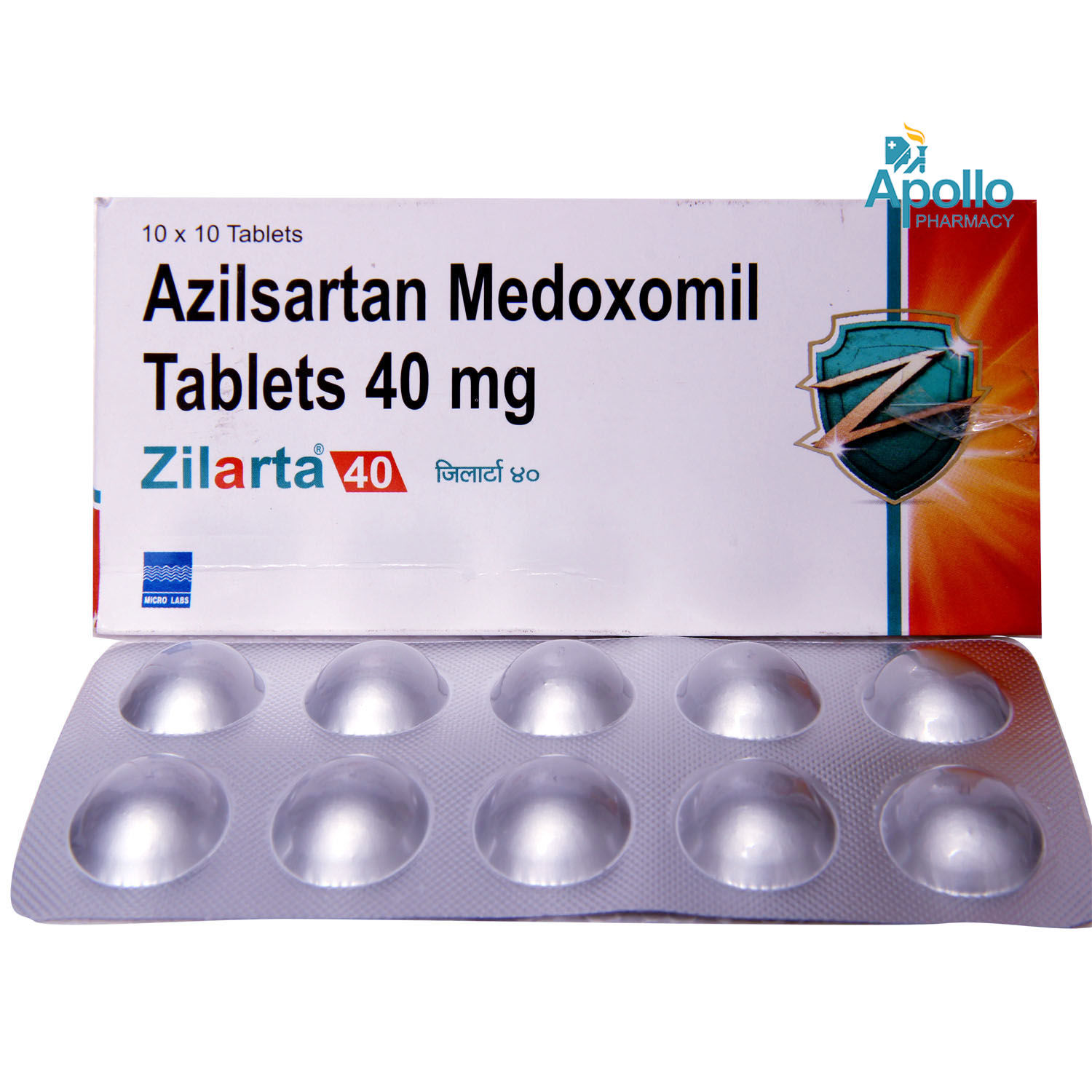 Zilarta 40 Tablet 10's Price, Uses, Side Effects, Composition - Apollo ...