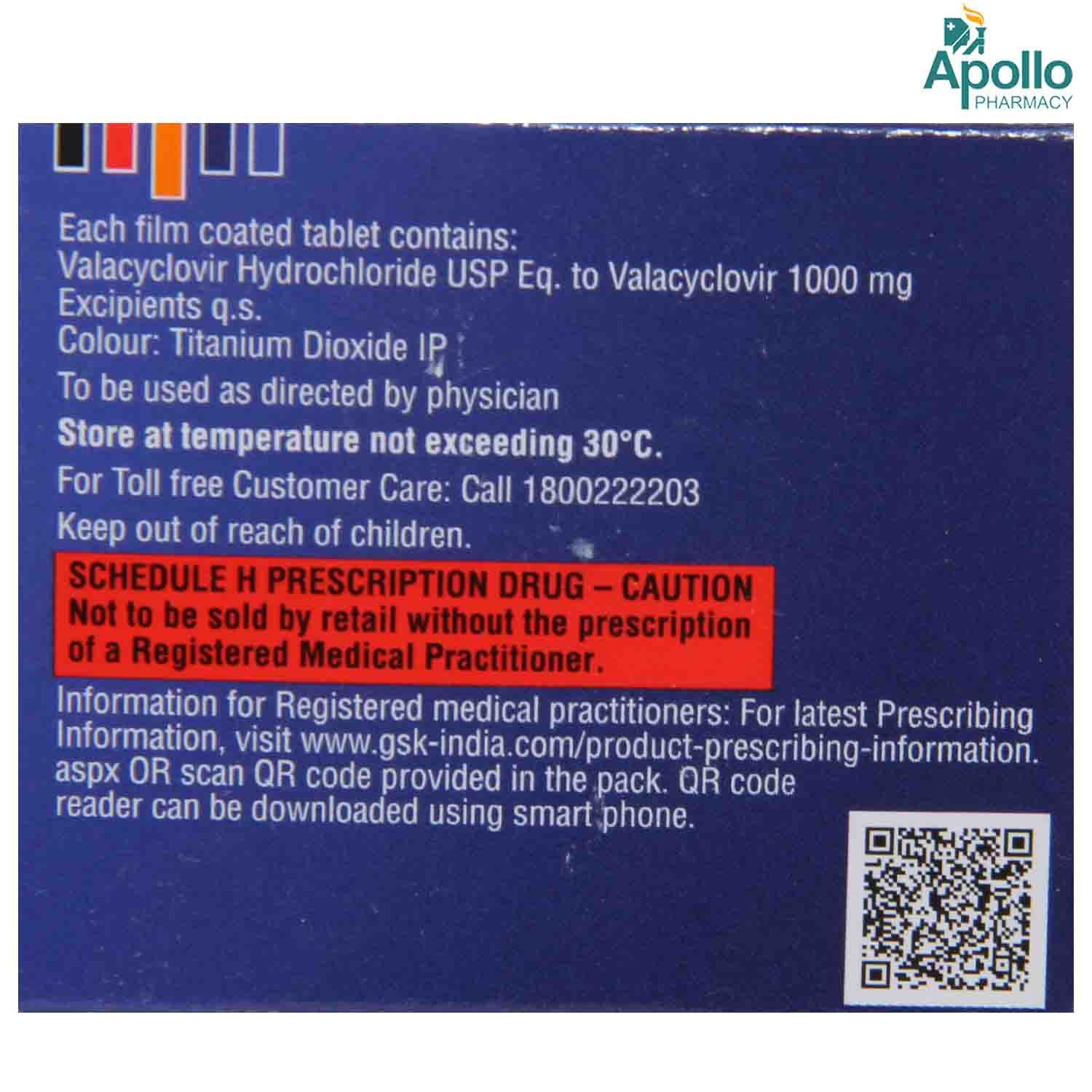 Zimivir 1000 Tablet 3's Price, Uses, Side Effects, Composition - Apollo ...