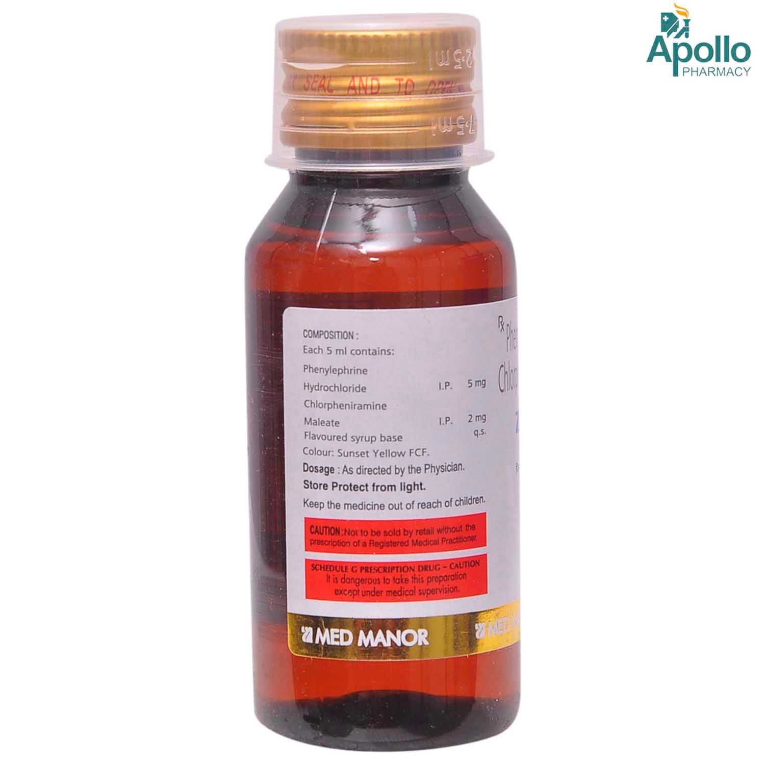 Zincold PD Syrup 60 ml Price, Uses, Side Effects, Composition - Apollo ...