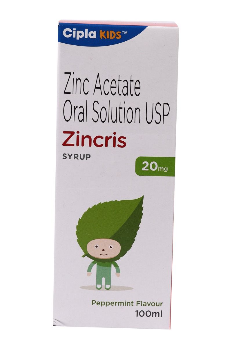 Zincris Syrup 60 ml Price, Uses, Side Effects, Composition - Apollo ...