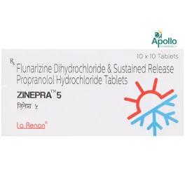 Zinepra 5 Tablet | Uses, Side Effects, Price | Apollo Pharmacy