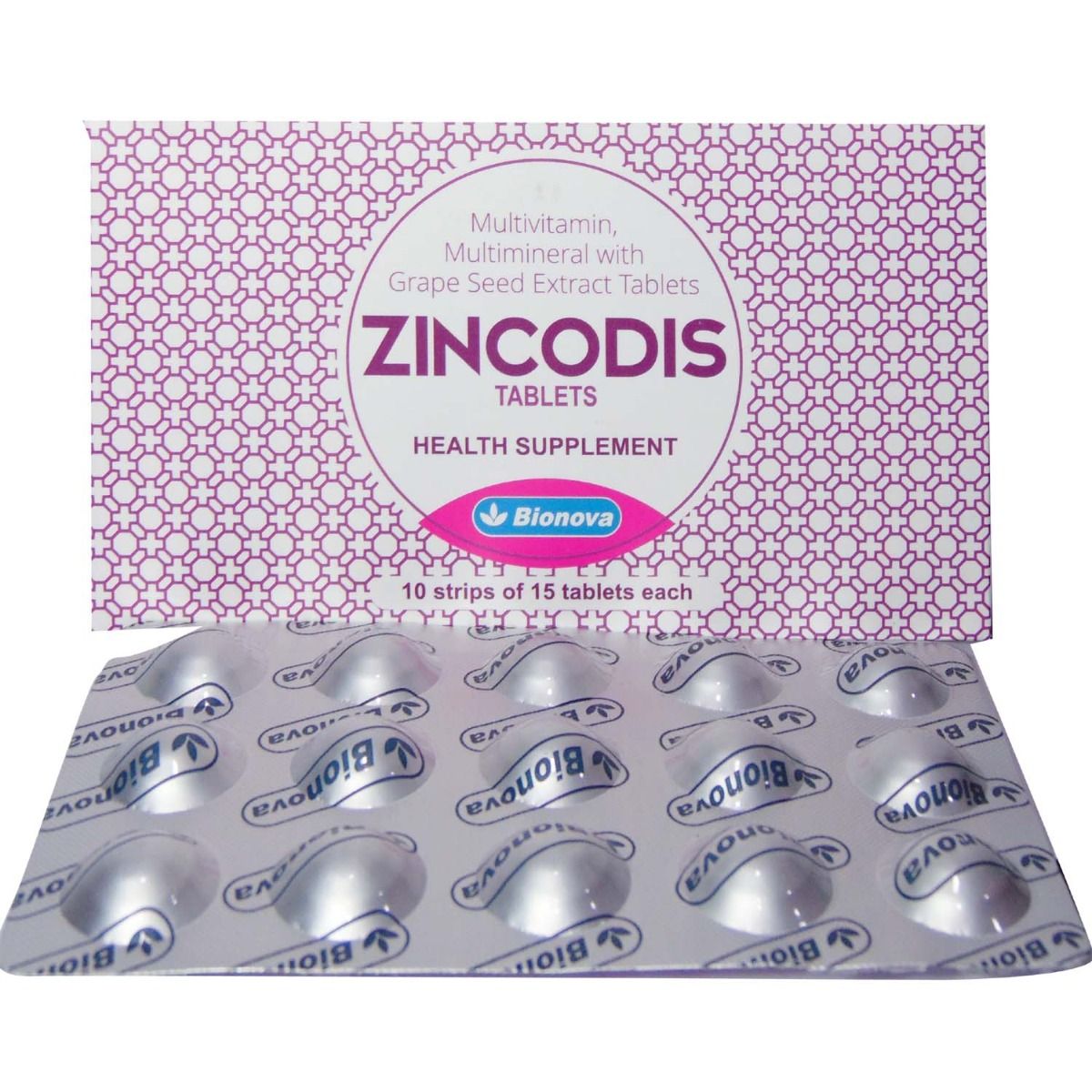 Zincodis Tablet 15'S Price, Uses, Side Effects, Composition - Apollo ...