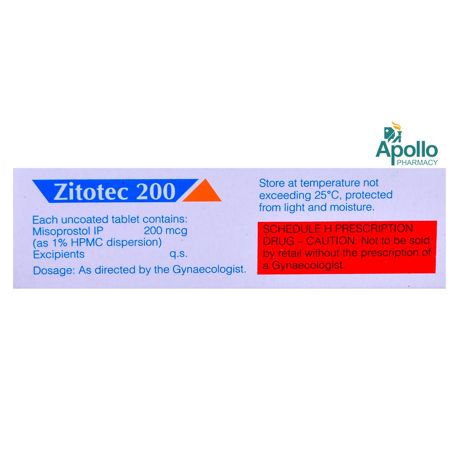 Zitotec 200 Tablet 4's Price, Uses, Side Effects, Composition - Apollo ...