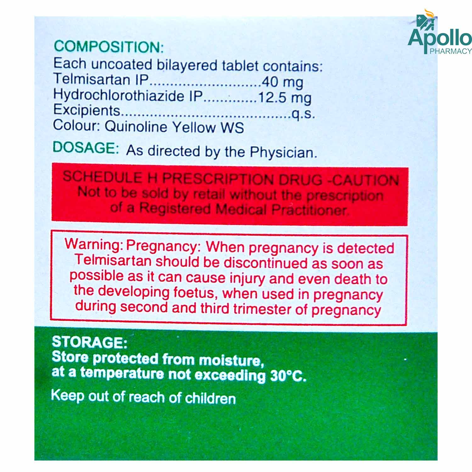 Zitelmi H Tablet 10's Price, Uses, Side Effects, Composition - Apollo ...