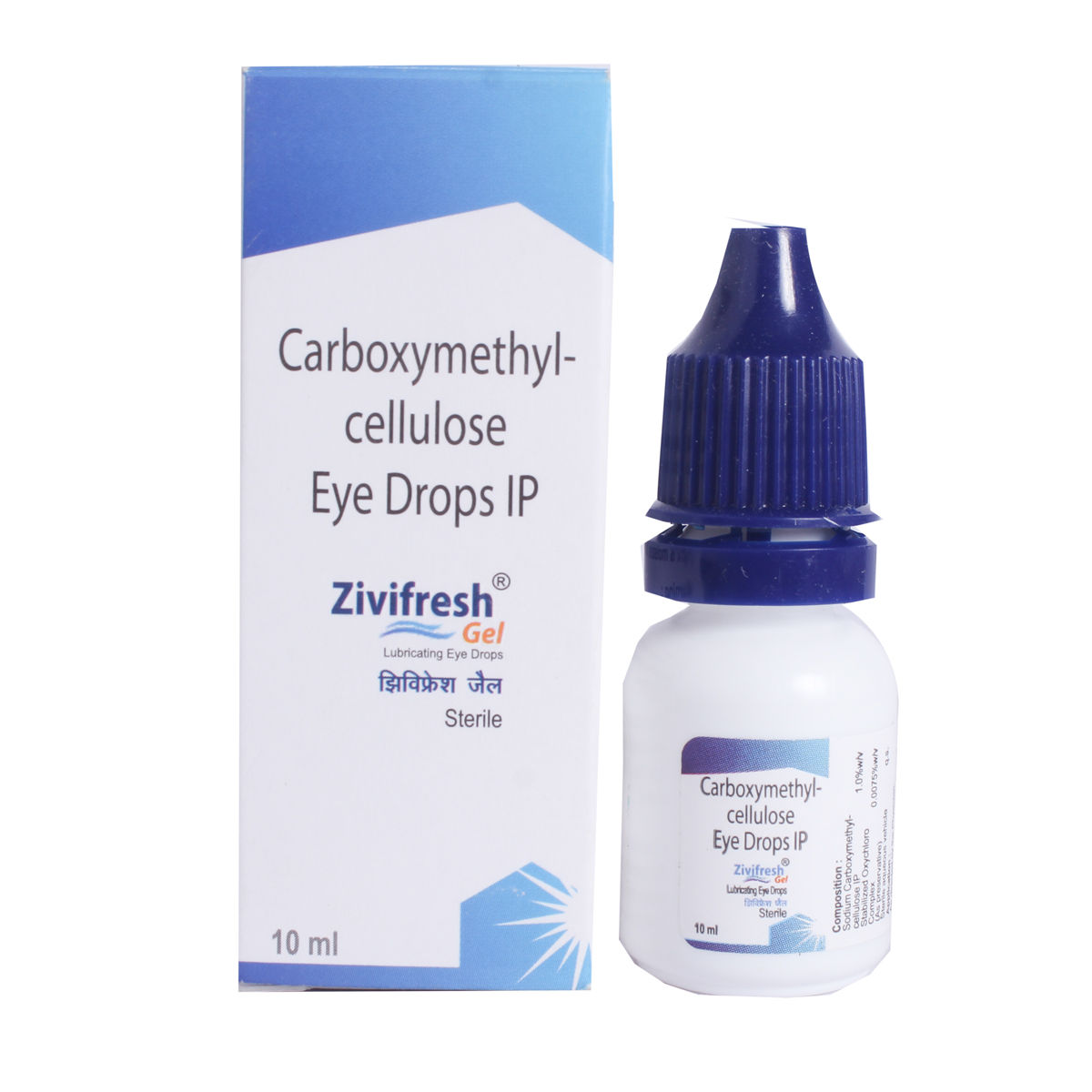 Zivifresh Gel Eye Drops 10 ml Price, Uses, Side Effects, Composition ...