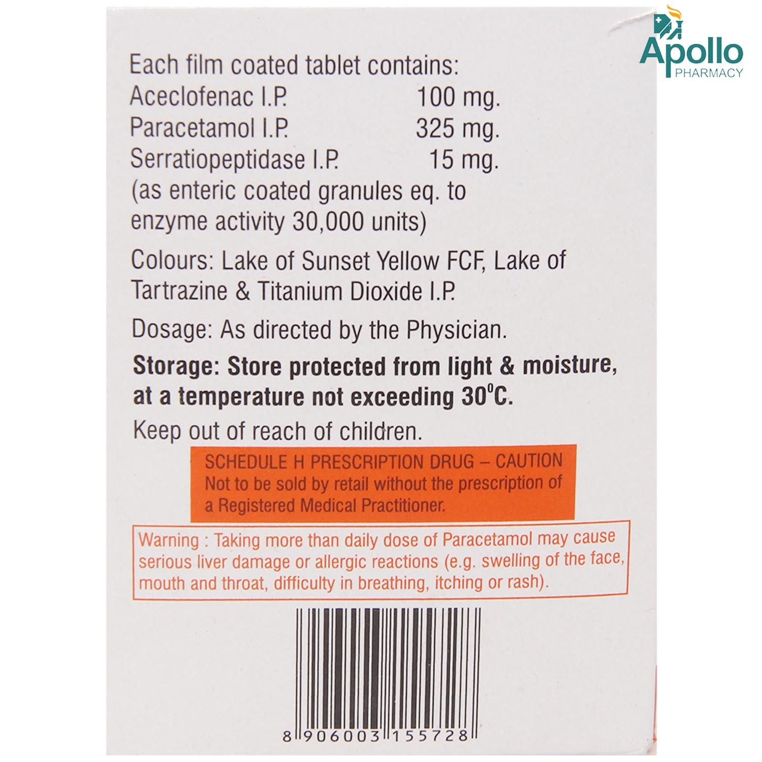 ZIX S TABLET Price, Uses, Side Effects, Composition - Apollo Pharmacy