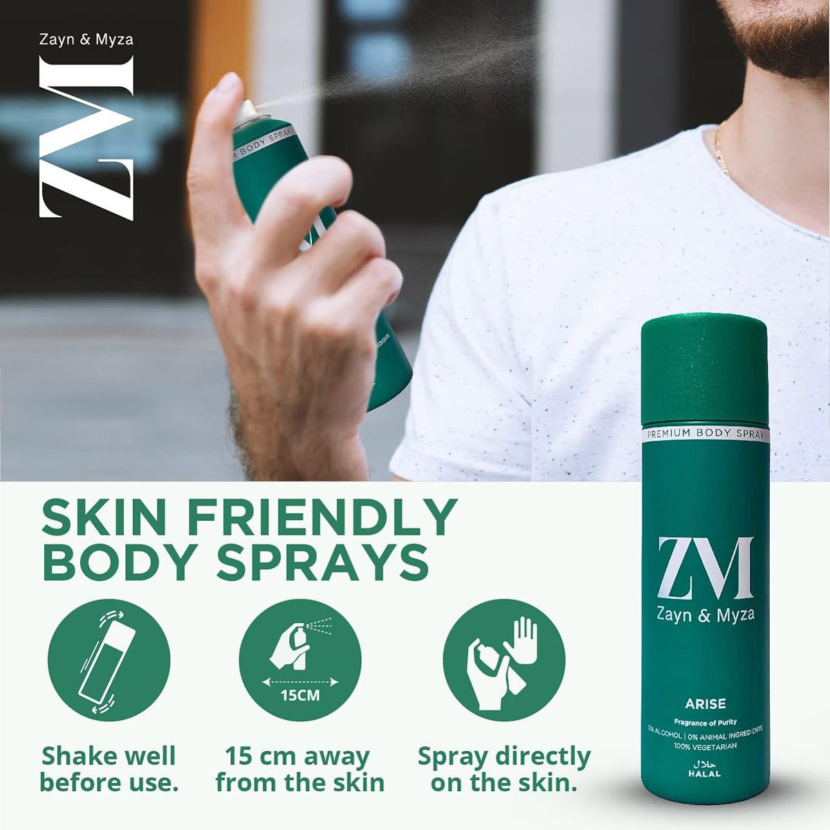 ZM Arise Body Spray, 200 ml | Uses, Benefits, Price | Apollo Pharmacy