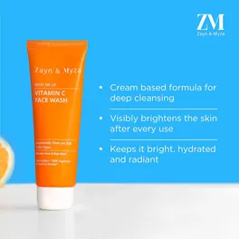 Buy ZM Vitamin C Face Wash 75 ml | 19 Minutes Delivery | Apollo Pharmacy