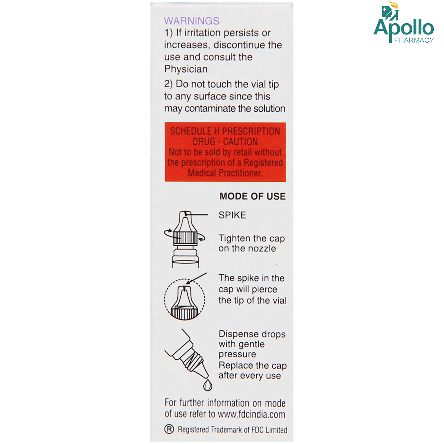 ZO DROPS 5ML | Uses, Side Effects, Price | Apollo Pharmacy