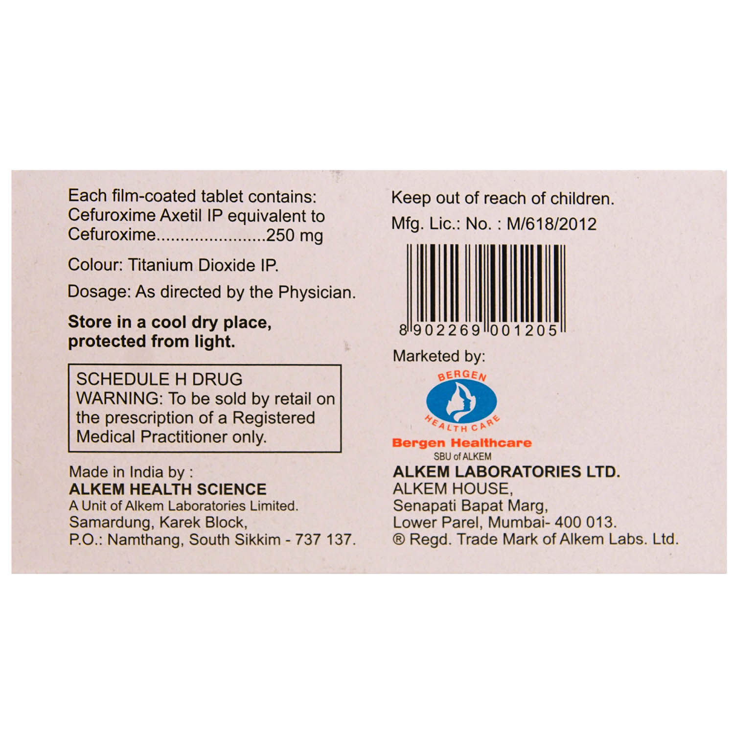 Zocef 250 Tablet | Uses, Side Effects, Price | Apollo Pharmacy