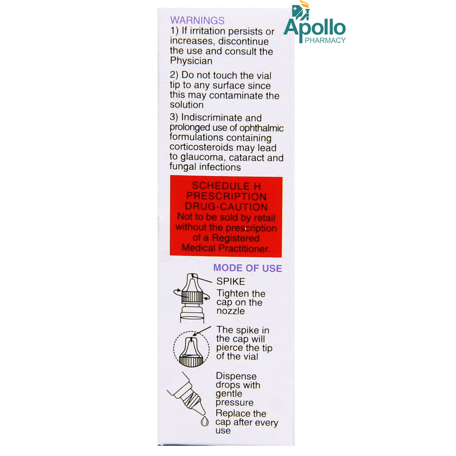 ZO D Eye Drop | Uses, Side Effects, Price | Apollo Pharmacy