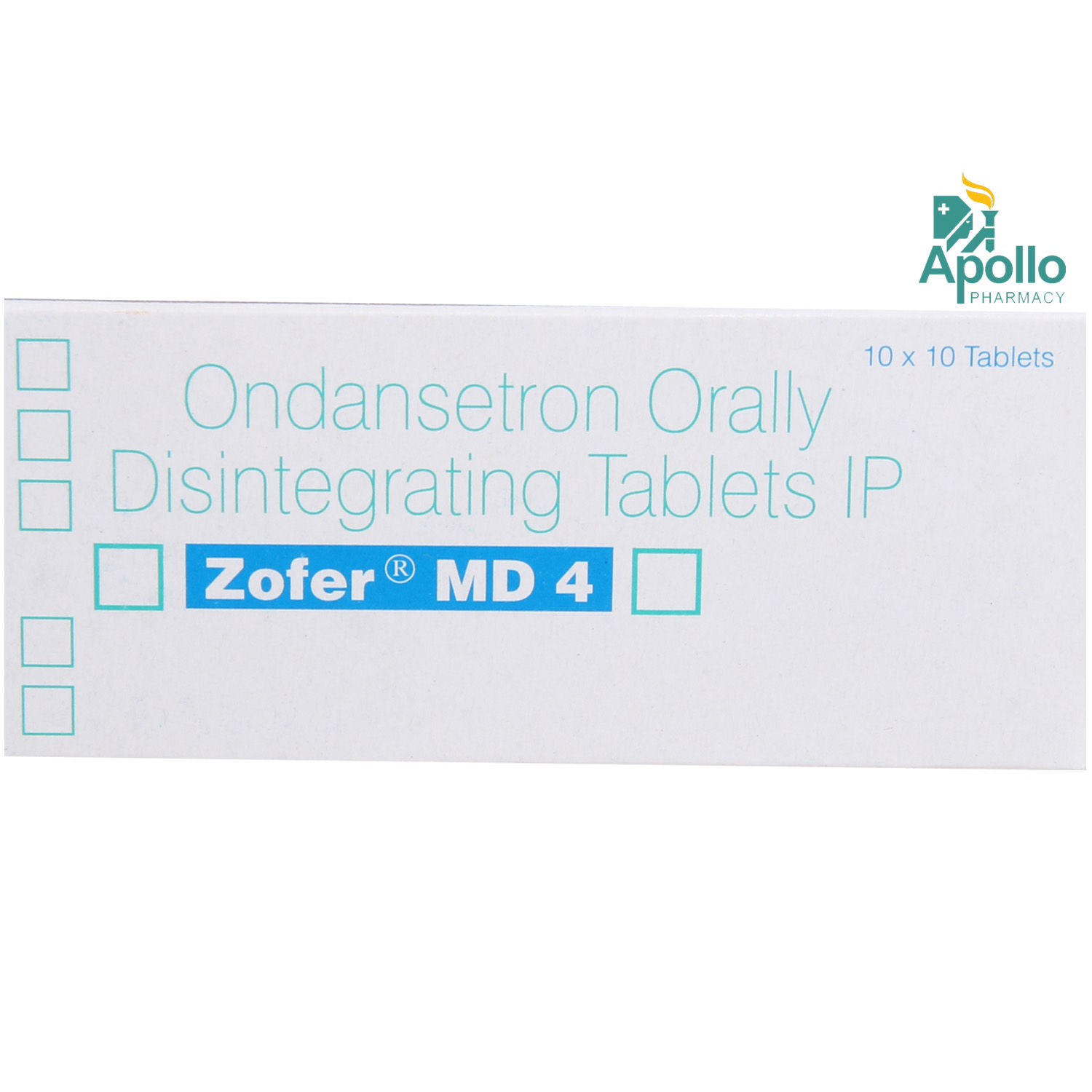 Zofer MD 4 Tablet | Uses, Side Effects, Price | Apollo Pharmacy
