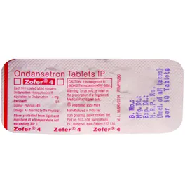 Zofer 4 Tablet | Uses, Side Effects, Price | Apollo Pharmacy