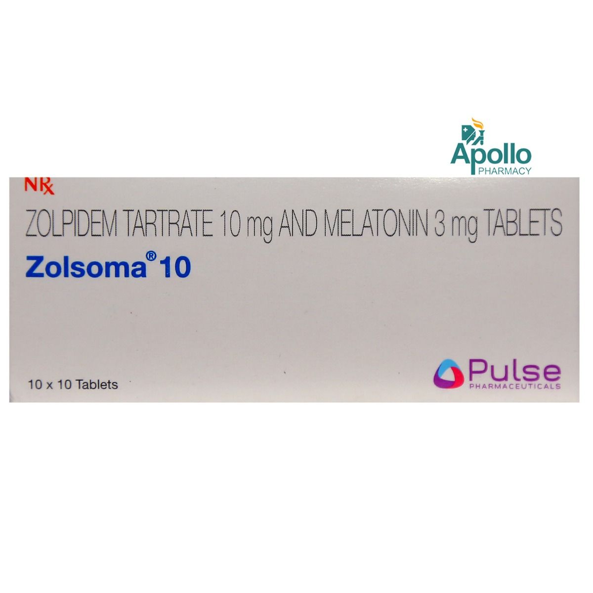 Zolsoma 10 Tablet | Uses, Side Effects, Price | Apollo Pharmacy