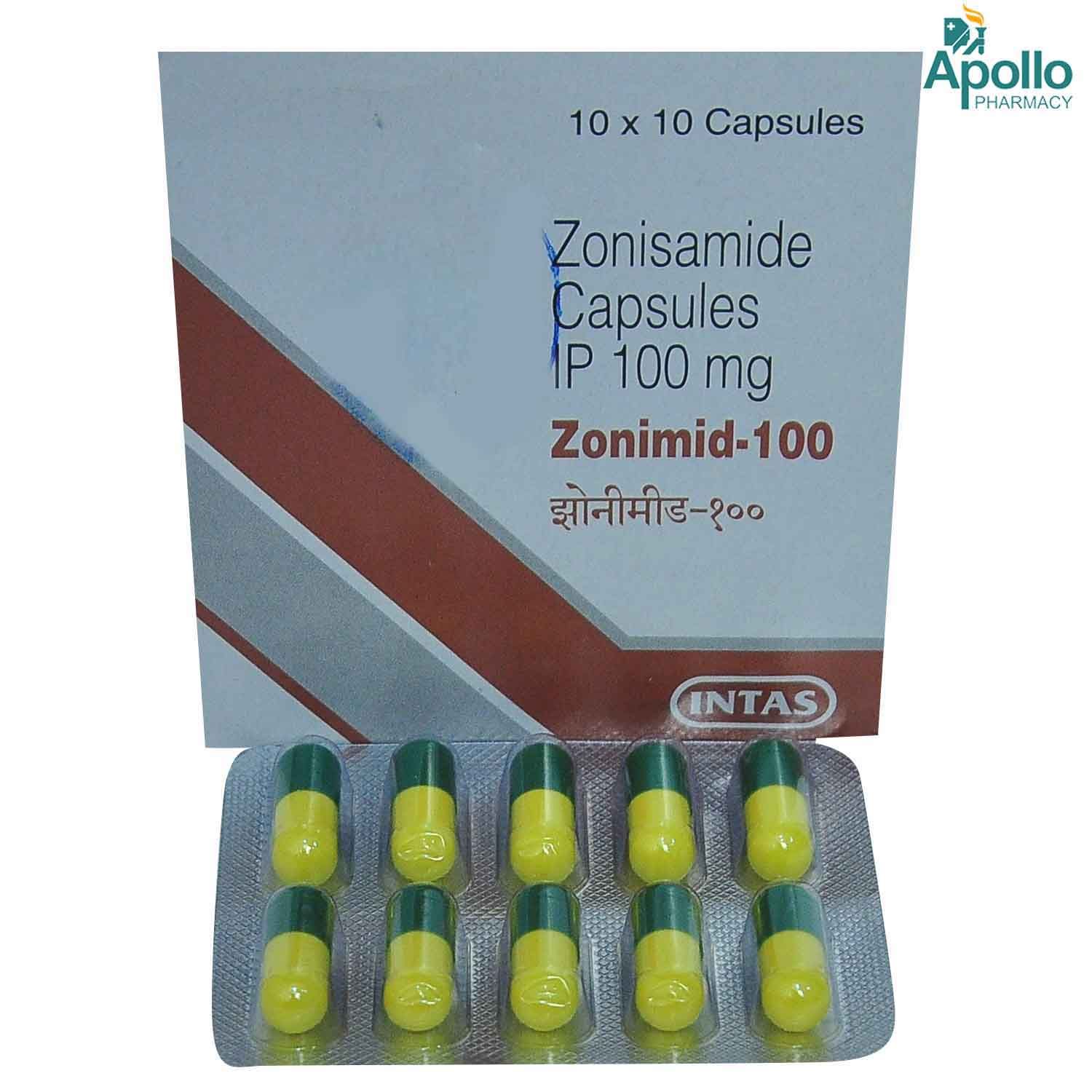 ZONIMID 100MG TABLET Price, Uses, Side Effects, Composition - Apollo ...