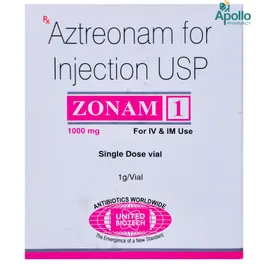ZONAM INJECTION 1GM | Uses, Side Effects, Price | Apollo Pharmacy