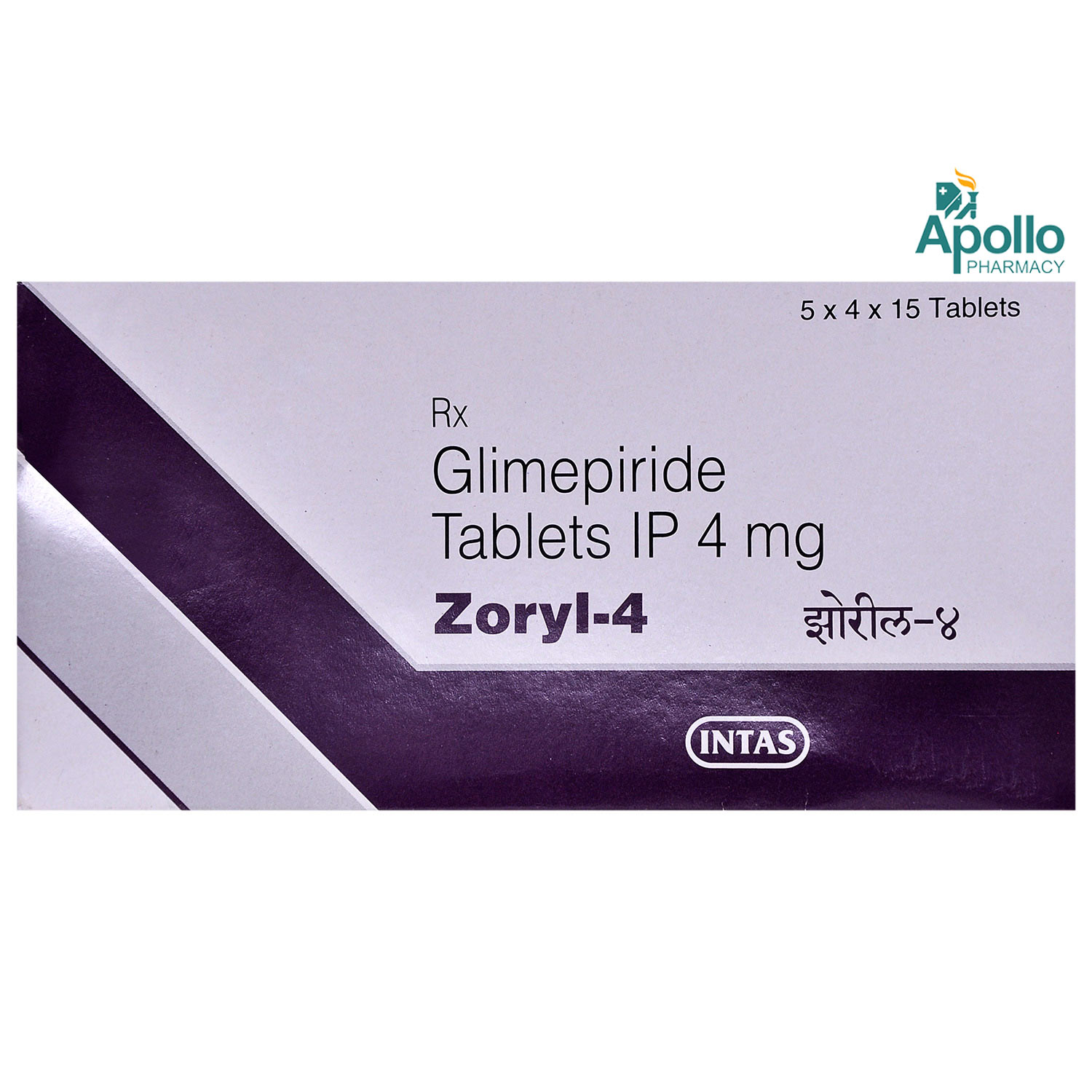 Zoryl 4 Tablet | Uses, Side Effects, Price | Apollo Pharmacy