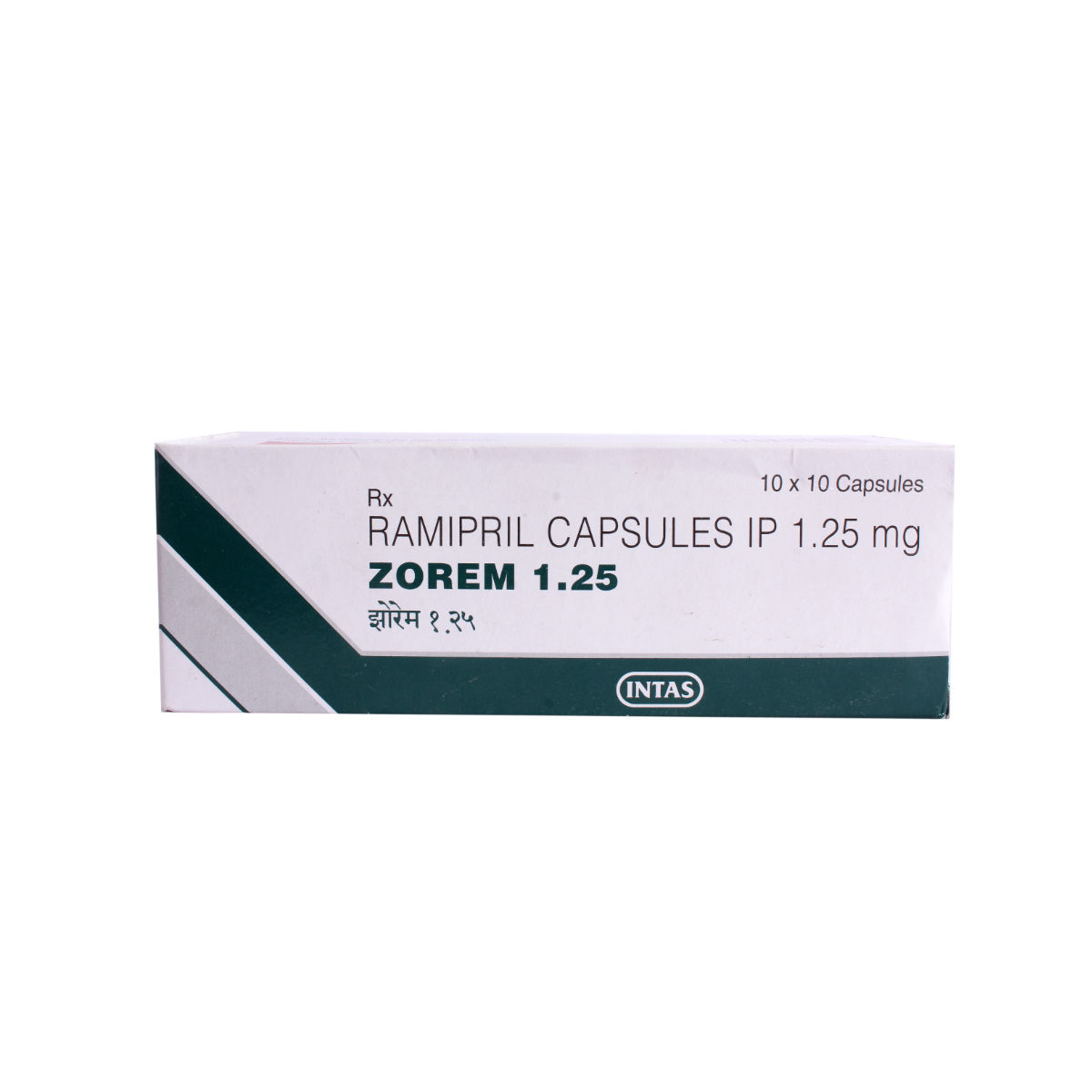 Zorem 1.25mg Capsule 10's Price, Uses, Side Effects, Composition ...