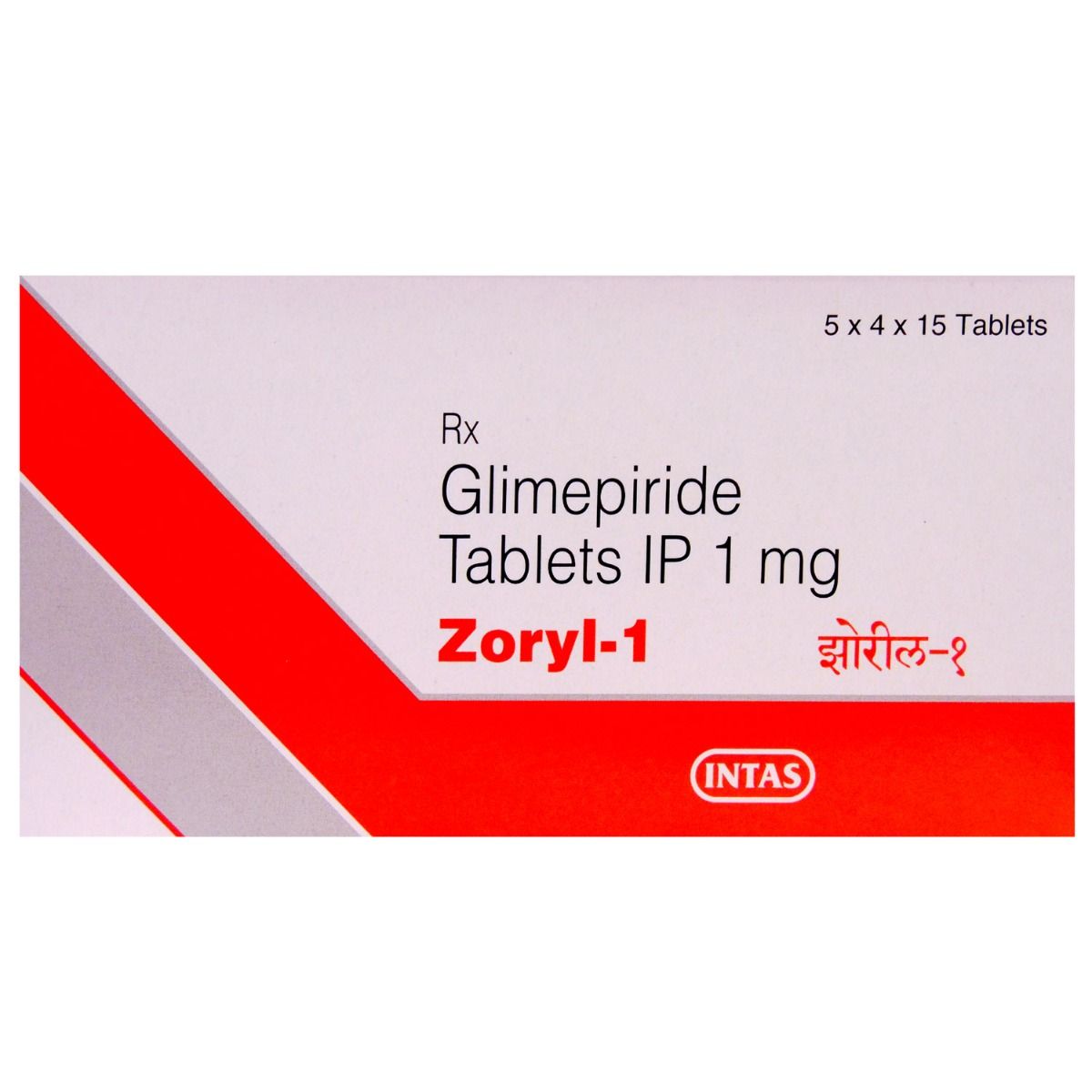 Zoryl-1 Tablet 15's Price, Uses, Side Effects, Composition - Apollo Pharmacy
