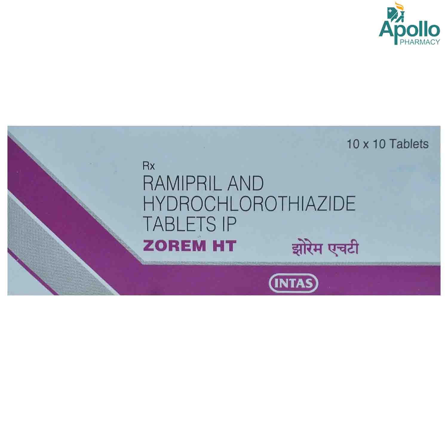 Zorem HT Tablet | Uses, Side Effects, Price | Apollo Pharmacy