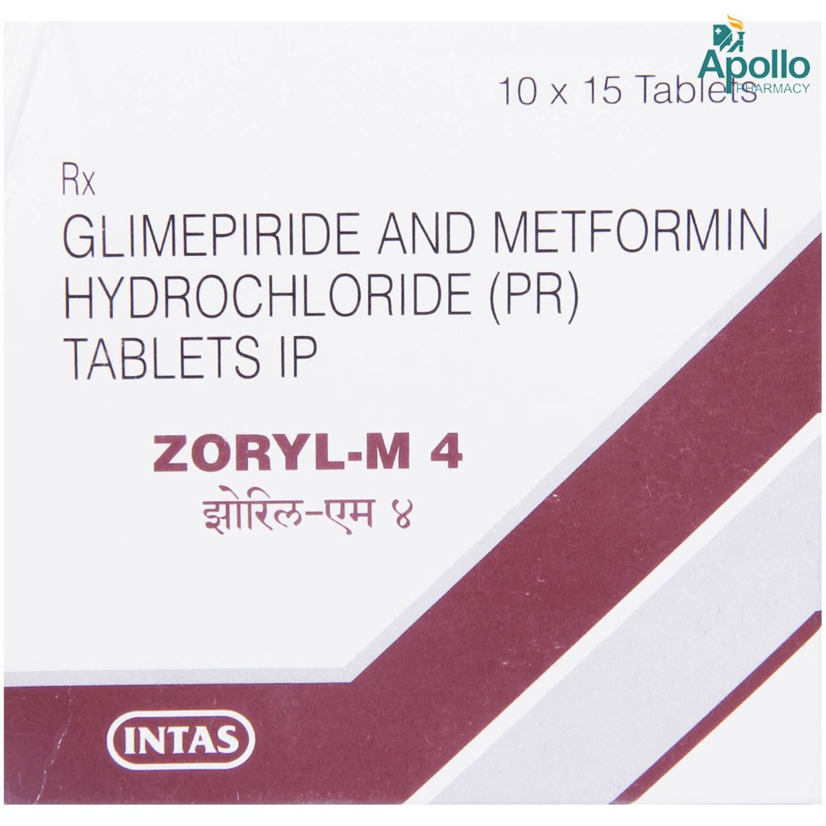 Zoryl-M 4 Tablet | Uses, Side Effects, Price | Apollo Pharmacy