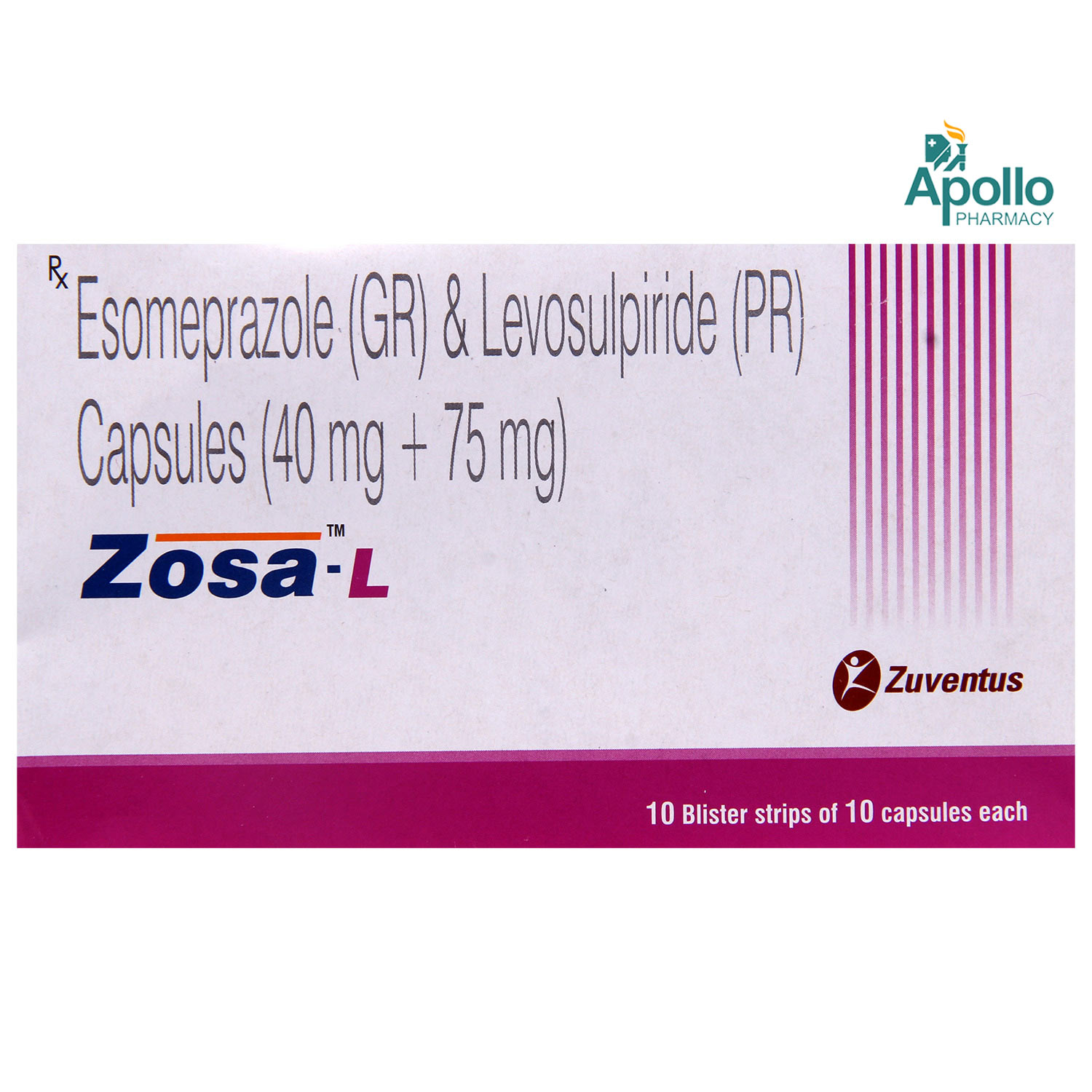 Zosa L Capsule | Uses, Side Effects, Price | Apollo Pharmacy