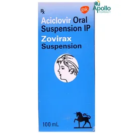 Zovirax Suspension | Uses, Side Effects, Price | Apollo Pharmacy