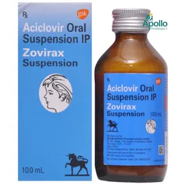 Zovirax Suspension | Uses, Side Effects, Price | Apollo Pharmacy