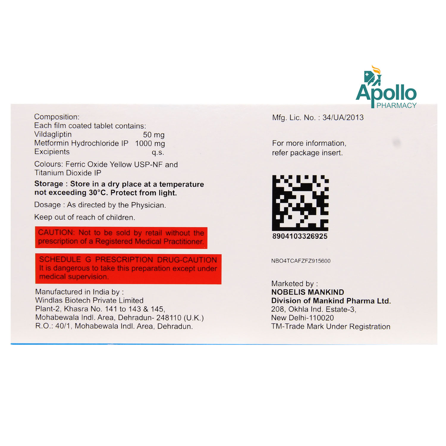 Zukanorm M 1000 Tablet | Uses, Side Effects, Price | Apollo Pharmacy