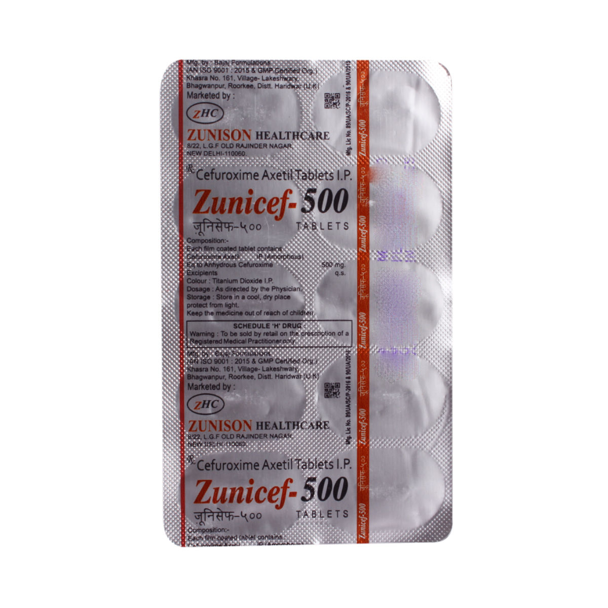 Zunicef 500 Tablet | Uses, Side Effects, Price | Apollo Pharmacy
