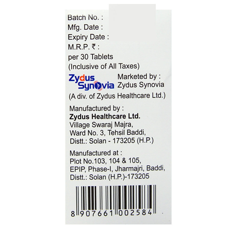 Zurig 80 Tablet 30's Price, Uses, Side Effects, Composition - Apollo ...