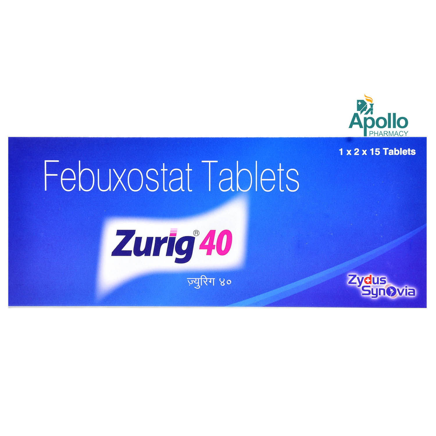 Zurig 40 Tablet | Uses, Side Effects, Price | Apollo Pharmacy