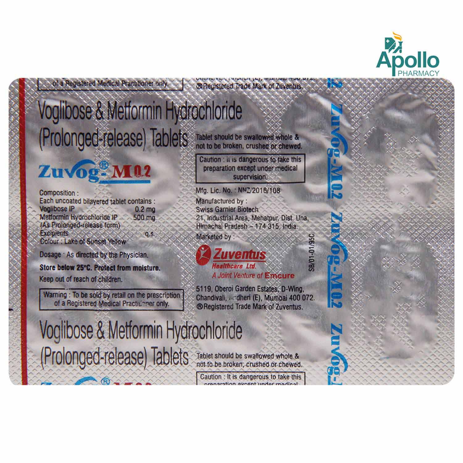 ZUVOG M 0.2MG TABLET Price, Uses, Side Effects, Composition - Apollo ...