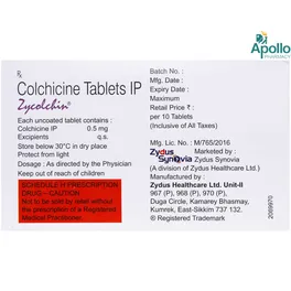 Zycolchin Tablet | Uses, Side Effects, Price | Apollo Pharmacy