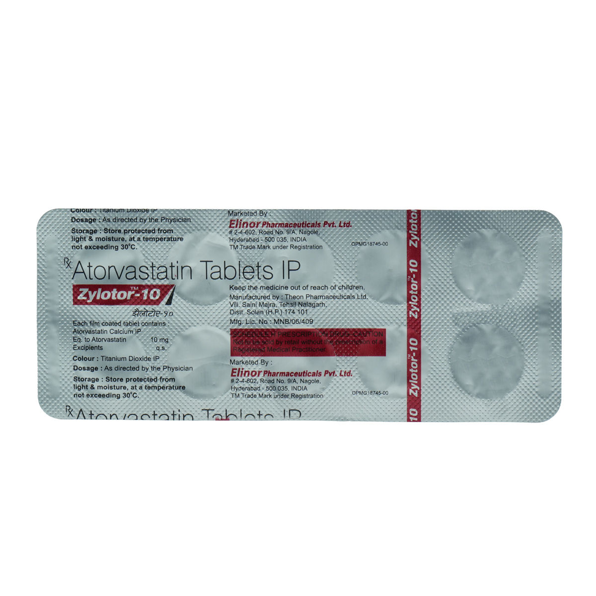 Zylotor 10 mg Tablet | Uses, Side Effects, Price | Apollo Pharmacy