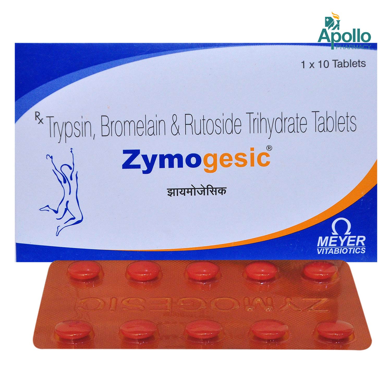 Zymogesic Tablet 10's Price, Uses, Side Effects, Composition - Apollo ...