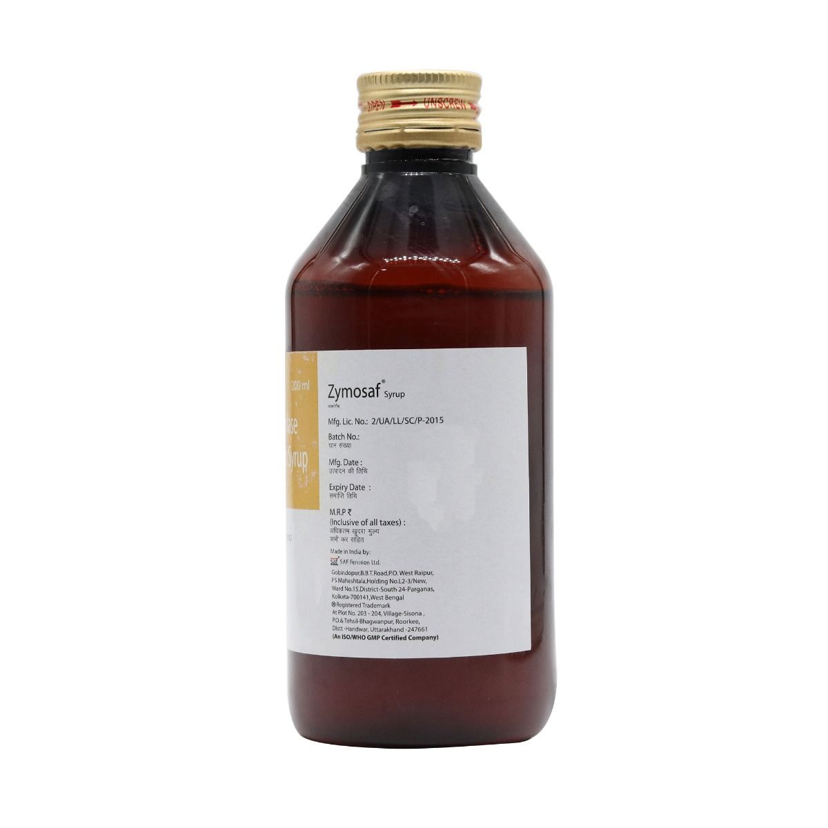 Zymosaf Syrup 200 ml Price, Uses, Side Effects, Composition - Apollo ...