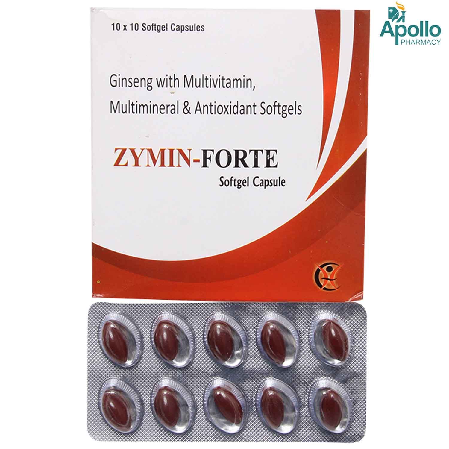 Zymin-Forte Softgel Capsule | Uses, Side Effects, Price | Apollo Pharmacy
