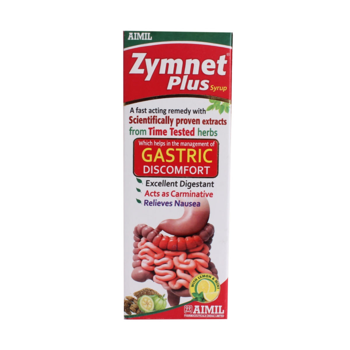 Aimil Zymnet Plus Syrup, 200 ml Price, Uses, Side Effects, Composition ...