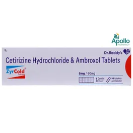 Zyrcold Tablet | Uses, Side Effects, Price | Apollo Pharmacy
