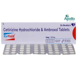 Zyrcold Tablet | Uses, Side Effects, Price | Apollo Pharmacy
