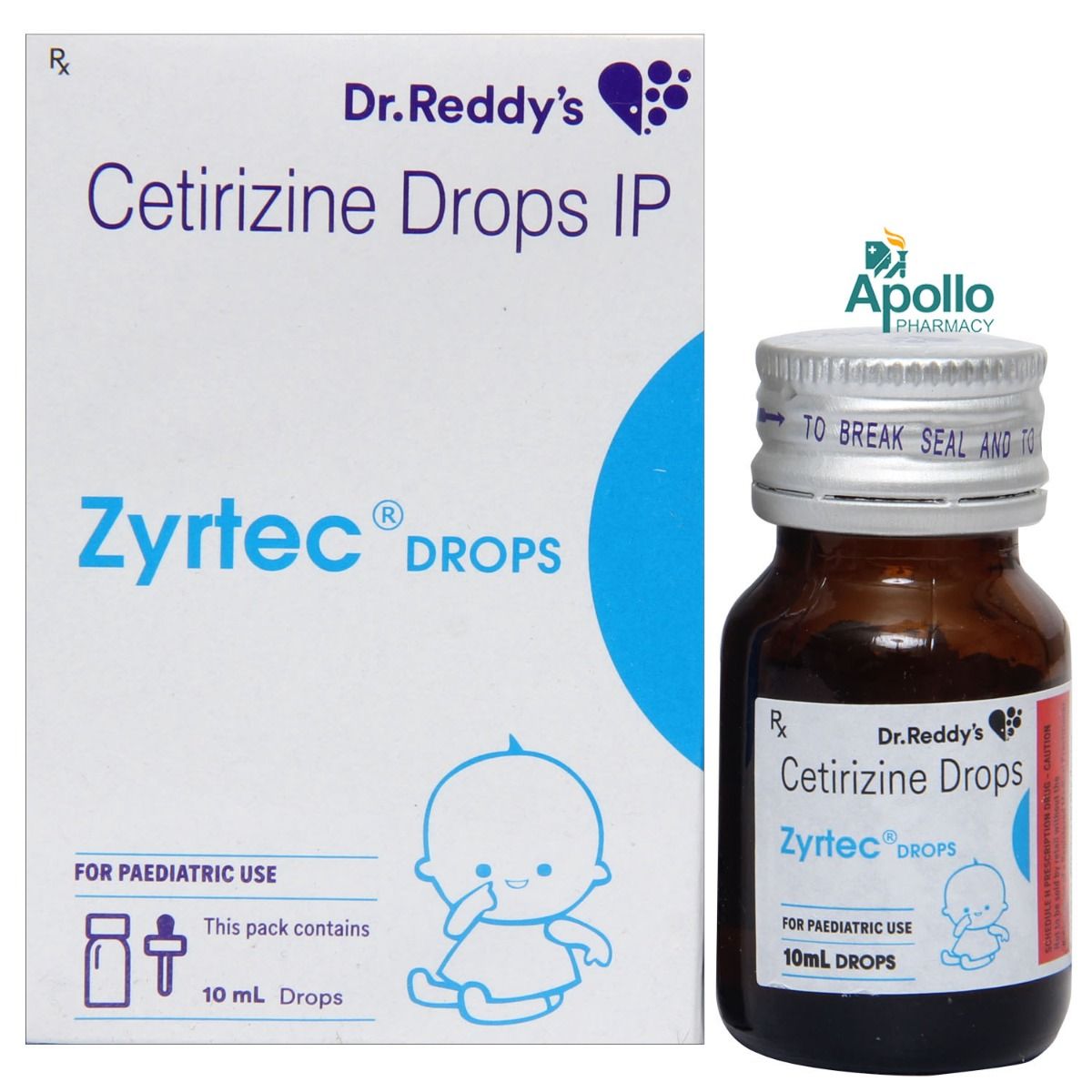 Zyrtec Oral Drops | Uses, Side Effects, Price | Apollo Pharmacy