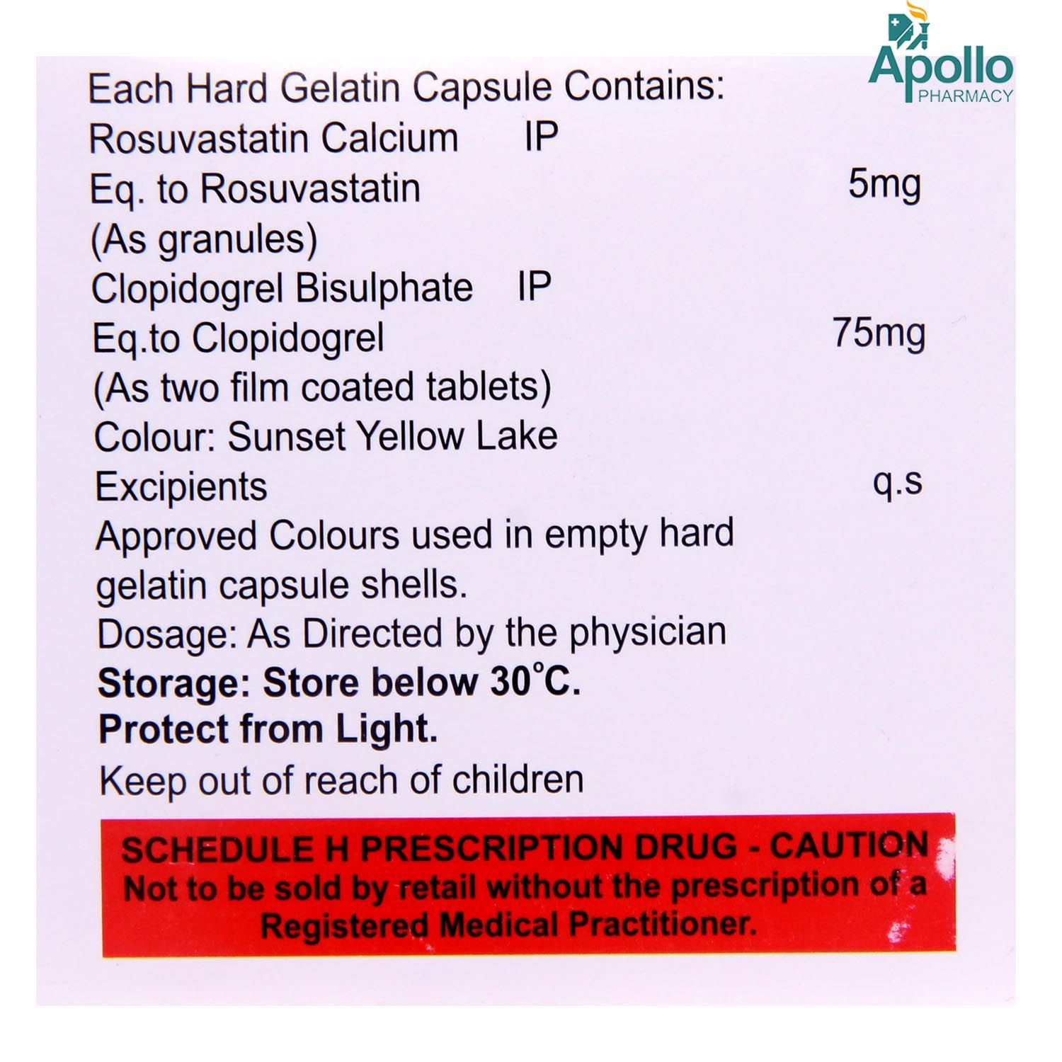 Zyrova C 5 Capsule 10's Price, Uses, Side Effects, Composition - Apollo ...