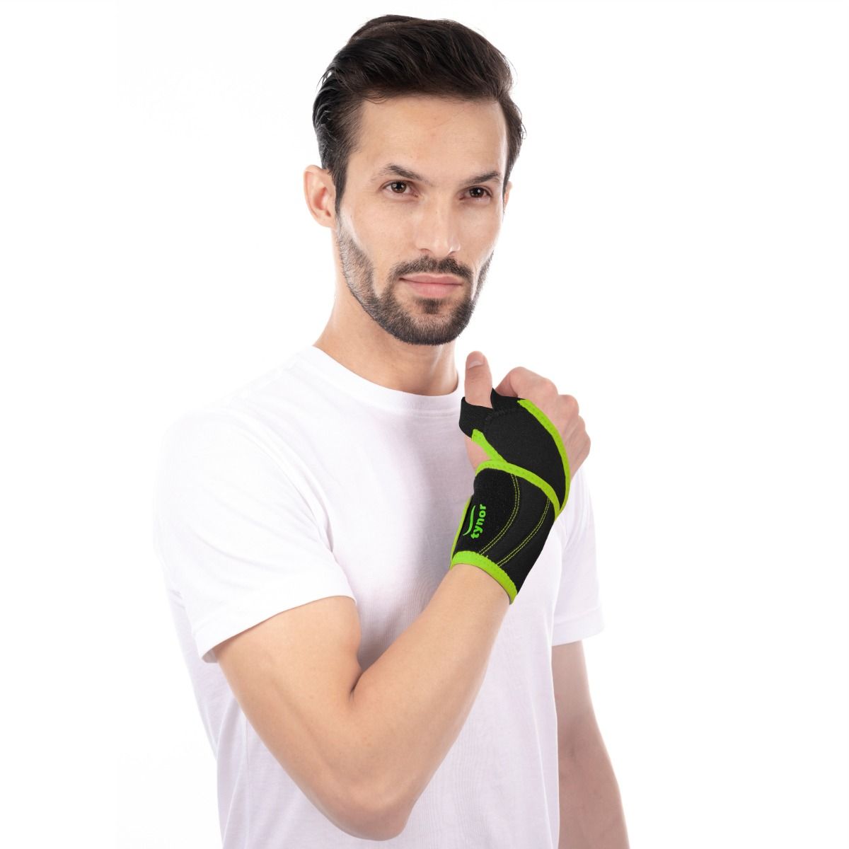 Buy Tynor Wrist Wrap With Thumb Loop Universal, 1 Count | 19 Minutes ...