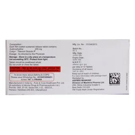 Abevia-200 SR Tablet | Uses, Side Effects, Price | Apollo Pharmacy